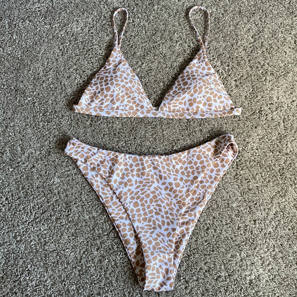 Aurelle | Swim | Aurelle Animal Print Bikini Set | Poshmark